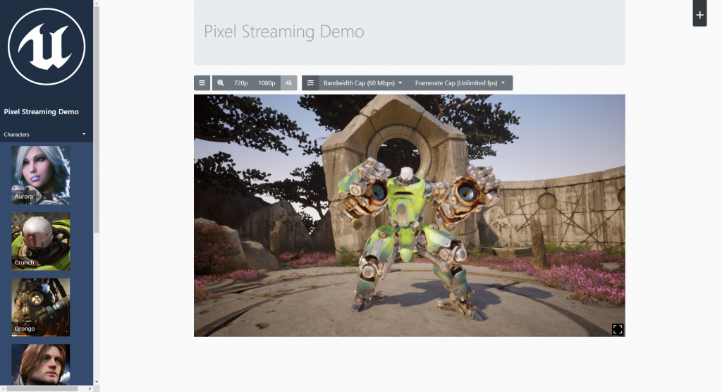 [UE4]Pixel Streaming Demoを触ってみた。｜株式会社ヒストリア