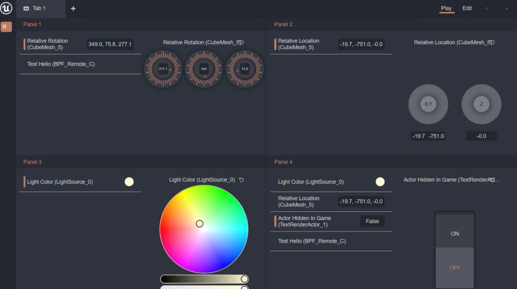 [UE4]Remote Control Web Interfaceを利用してウェブブラウザから操作する｜株式会社ヒストリア