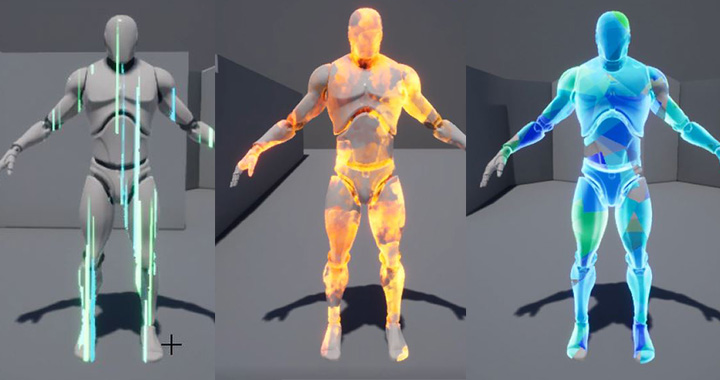 [UE4]「Scene Texture」を用いたパーティクルエフェクト表現｜株式会社ヒストリア