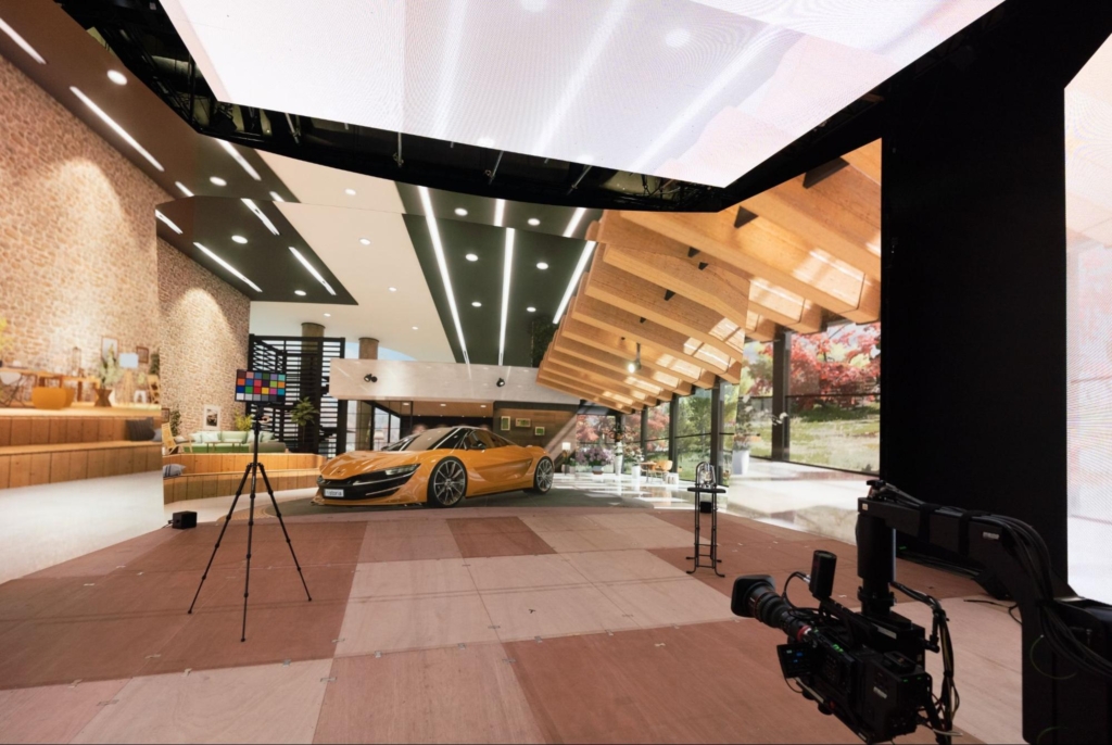 [UE4] Hibino VFX StudioにてインカメラVFXバーチャルプロダクションを検証！ 気軽にセットアップ、驚きの実在感 ...